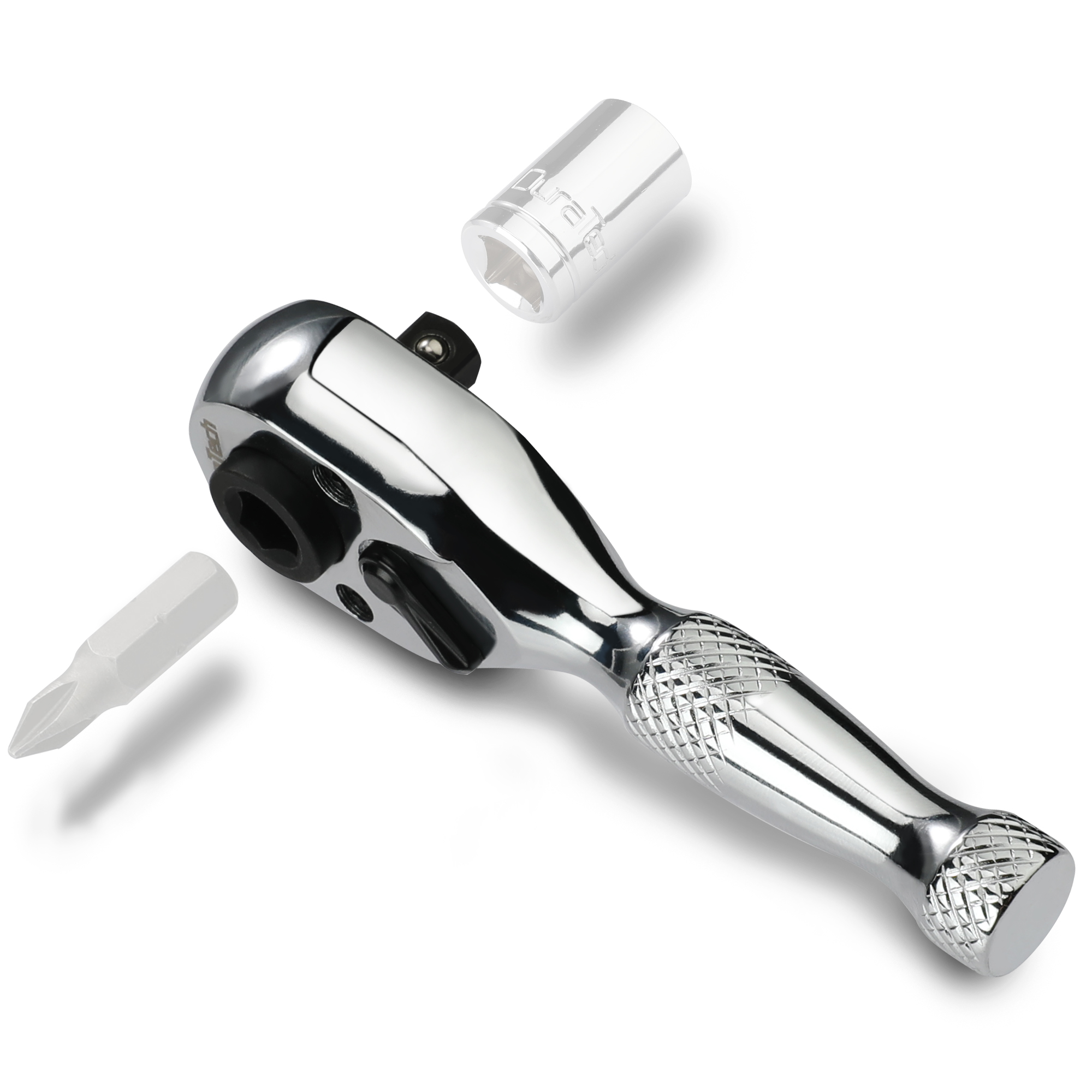 Duratech 2-in-1 Mini Dual Head Stubby Ratchet Hand... – Vicedeal