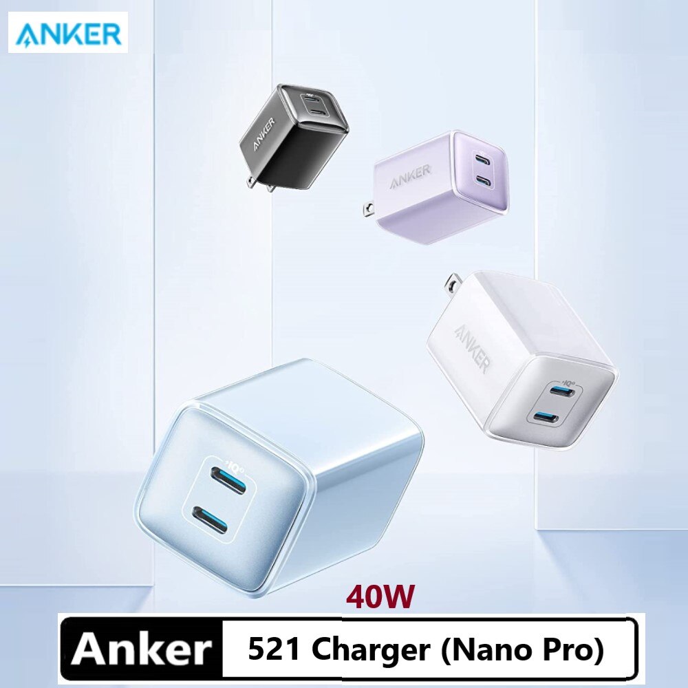 Anker 521 Charger (Nano Pro), Anker Nano Pro, 40W ... – Grandado