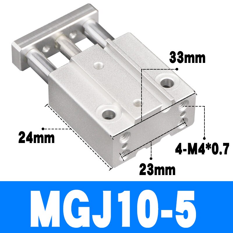 Mini 3 Rod Cylinder with Guide Rod Pneumatic Cylin... – Vicedeal