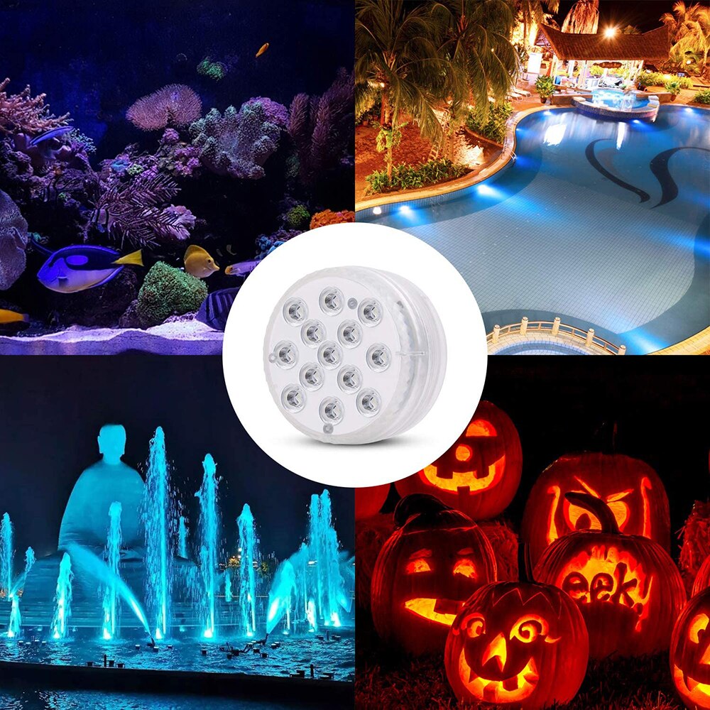Submersible LED Lights With Magnet Suction Cup Pon... – Vicedeal