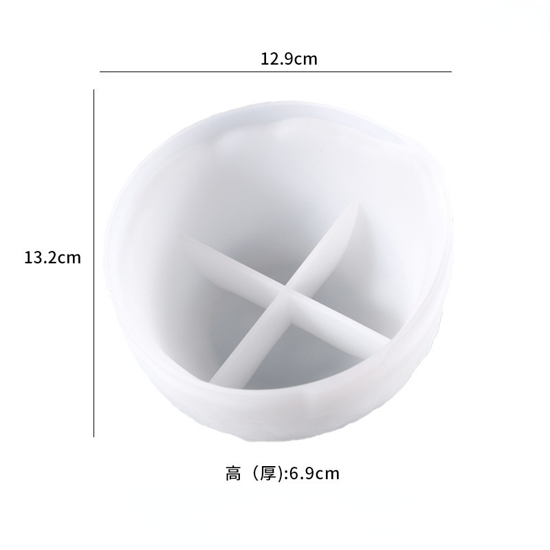 Silicone Storage Bowl Mold Resin Fruit Snack Cemen... – Vicedeal