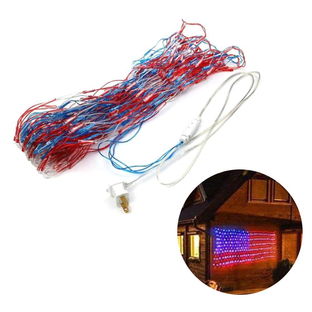 American Flag LED String Light 8 mode Timer Functi... – Grandado