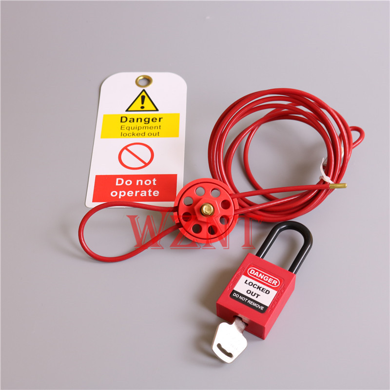 Manufacturer Direct Wheel Type Cable Lockout 2 met... – Grandado