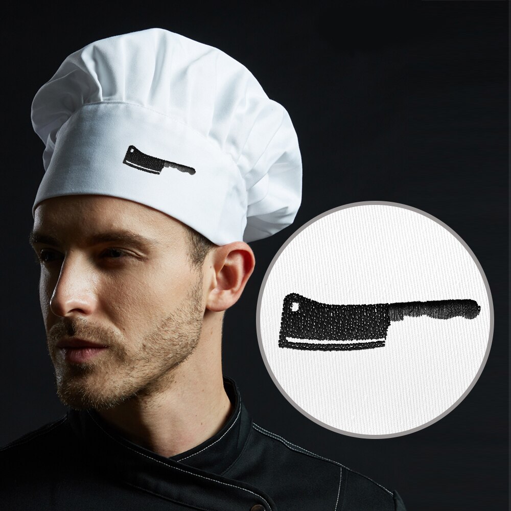Chef Hats Embroidery Adjustable Kitchen Cooking Ha... – Vicedeal