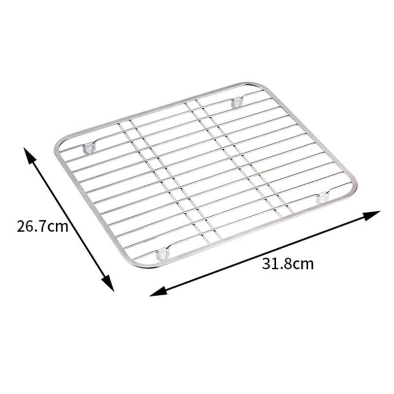 304 Stainless Steel Sink Drainer Rack Multifunctio... – Vicedeal