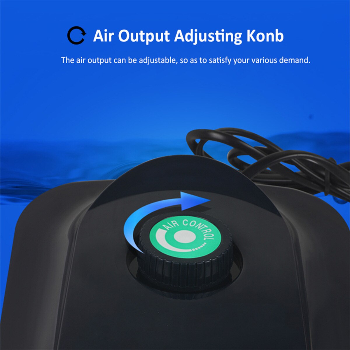 Ultra-Silent Aquarium Air Pump Adjustable Large Ai... – Vicedeal
