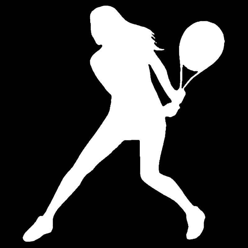 Wc Stickers Tennis Vrouwen Verwijderbare Een Stuk ... – Grandado