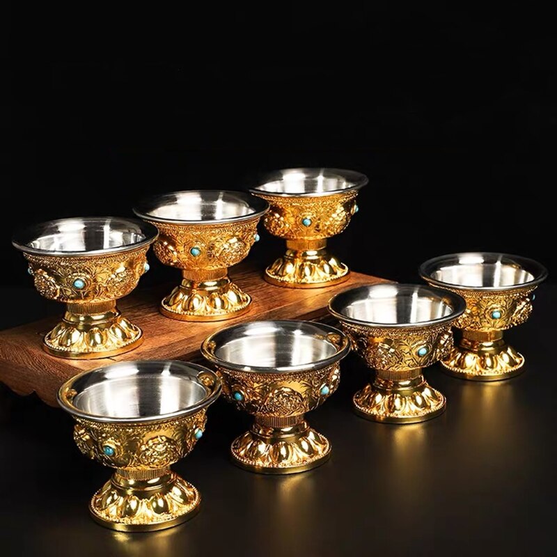 Relief Pure Copper Drinking Bowl Pure Auspicious T... – Vicedeal