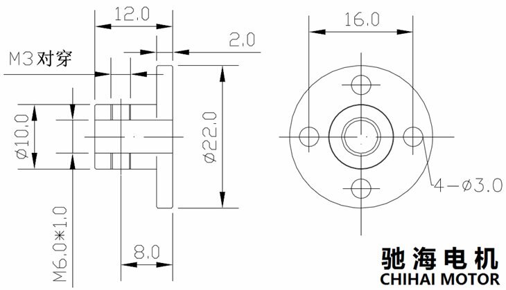 ChiHai Motor Hoge Hardheid Metalen schroefdraad fl... – Grandado