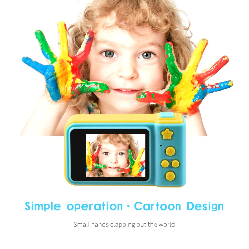 1080P 2MP Kids Digital Camera Mini Camera 2.0 Inch... – Grandado