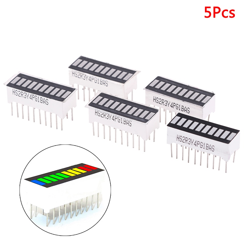 5 Stuks Led Display Module 10 Segment Bargraph Lic... – Grandado 5 Stuks Led Display Module 10 Segment Bargraph Lic... – Grandado