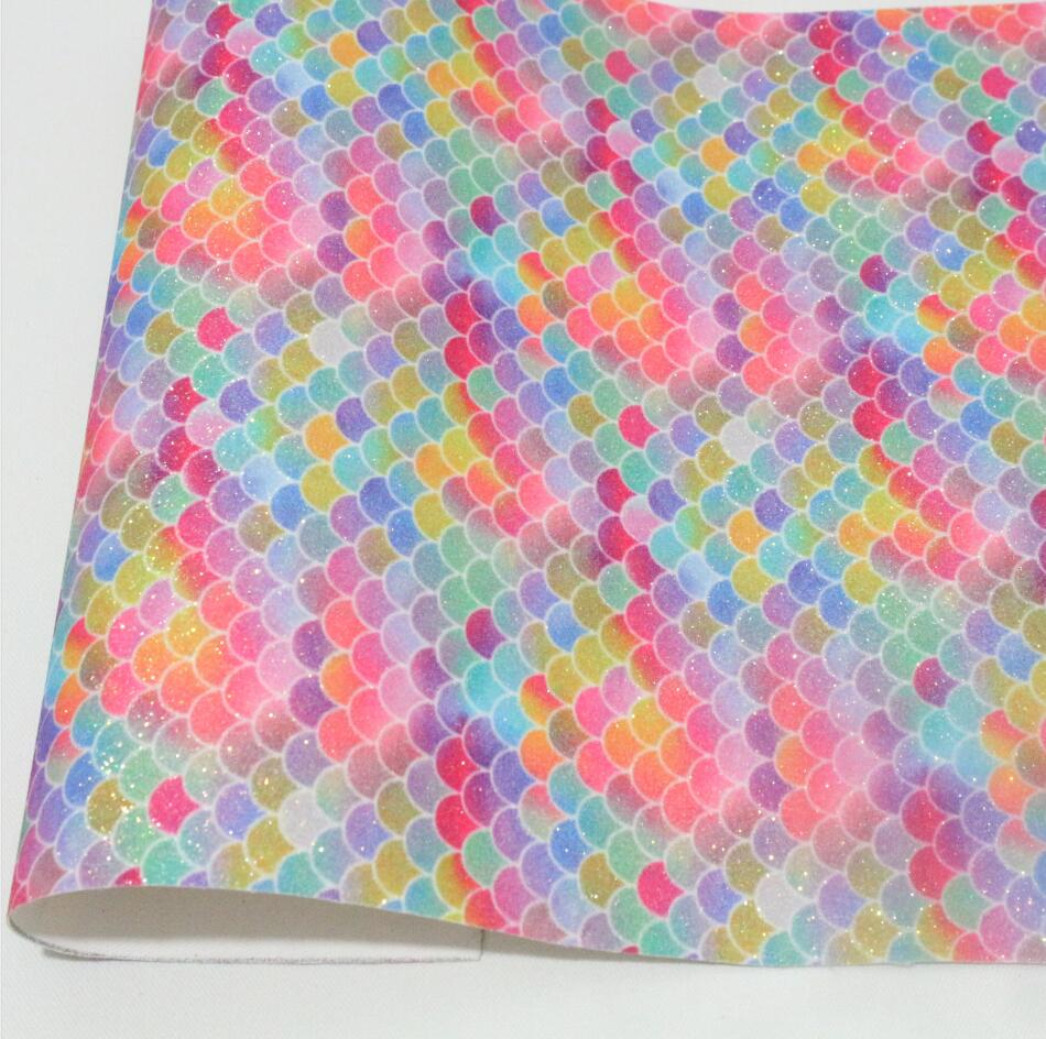 A4 21*29cm Leather Sheet Progressive Color Rainbow... – Grandado