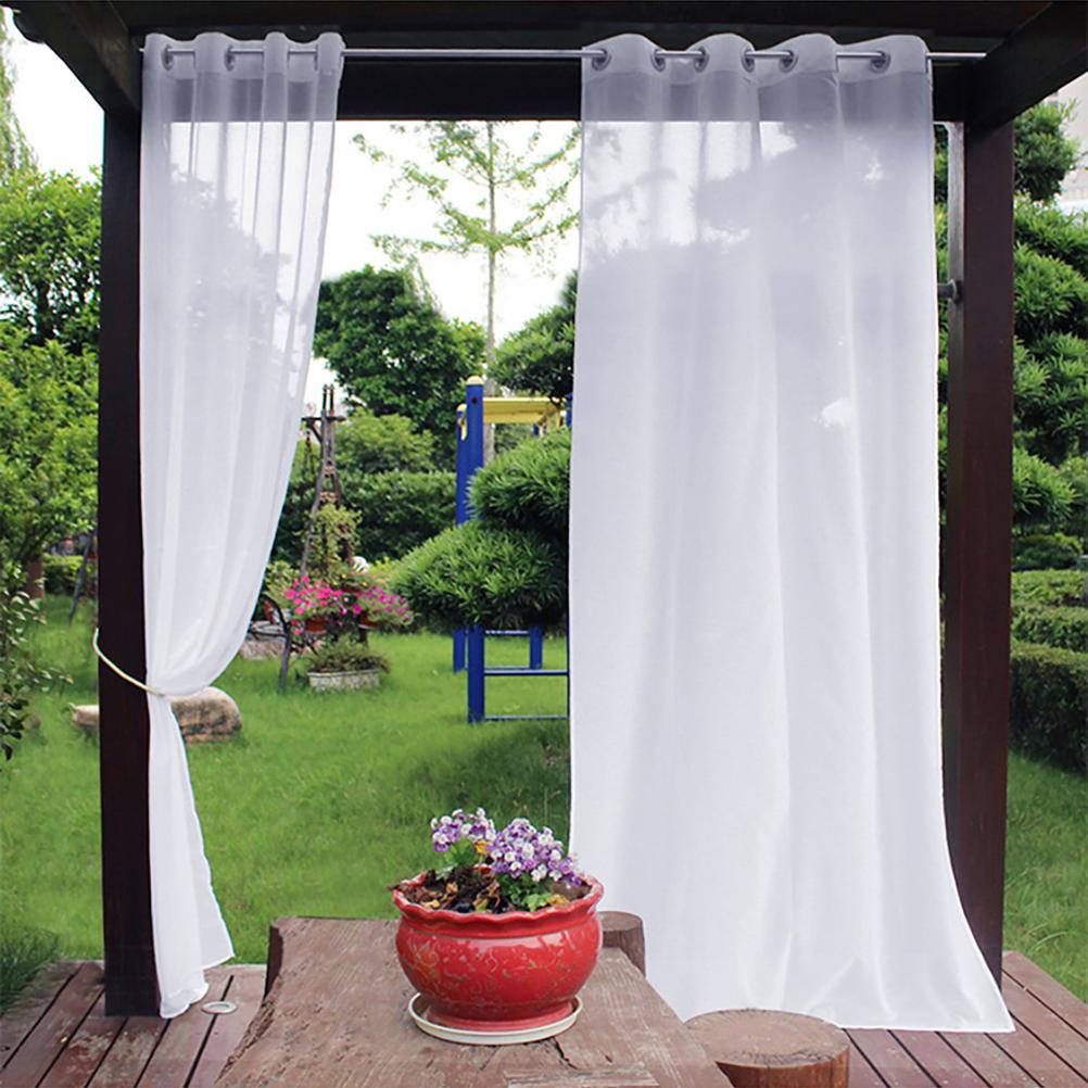 Waterproof Indoor Outdoor Curtains Sun Blocking Cu... – Vicedeal