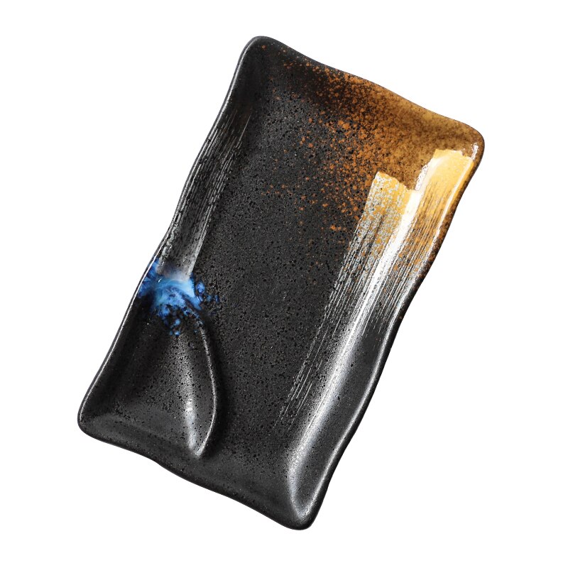 RUX WORKSHOP Japanese Style Sushi Plate Ceramic De... – Grandado