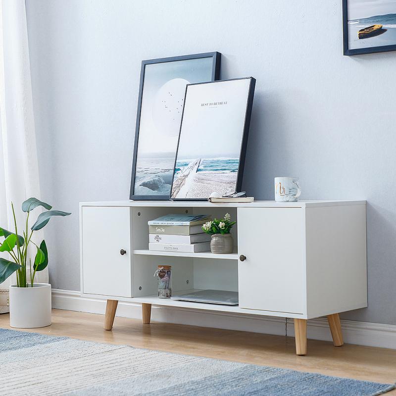 Modern Nordic TV Stand With Storage Drawers Living... – Grandado