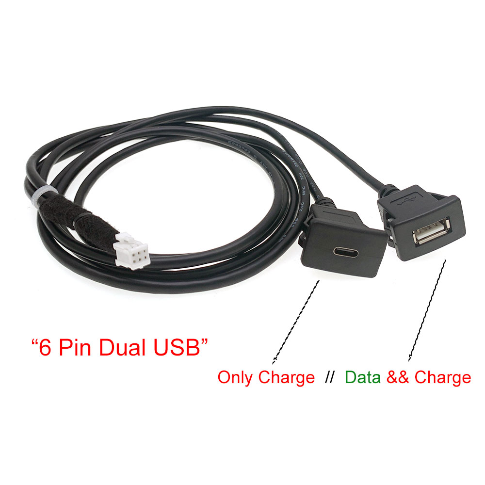 Car Radio Android Multimedia Player 4 6 Pin to USB... – Grandado