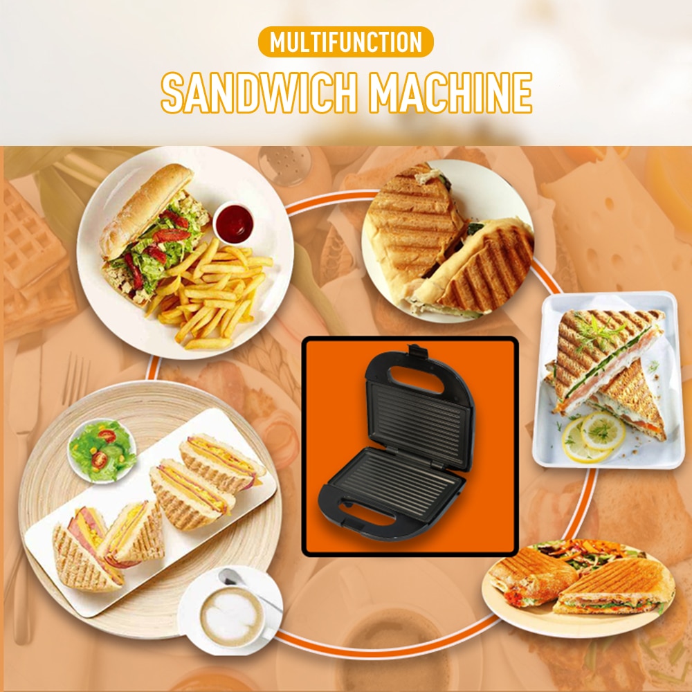 SOKANY Electric Panini Press Sandwich Maker Grill ... – Grandado