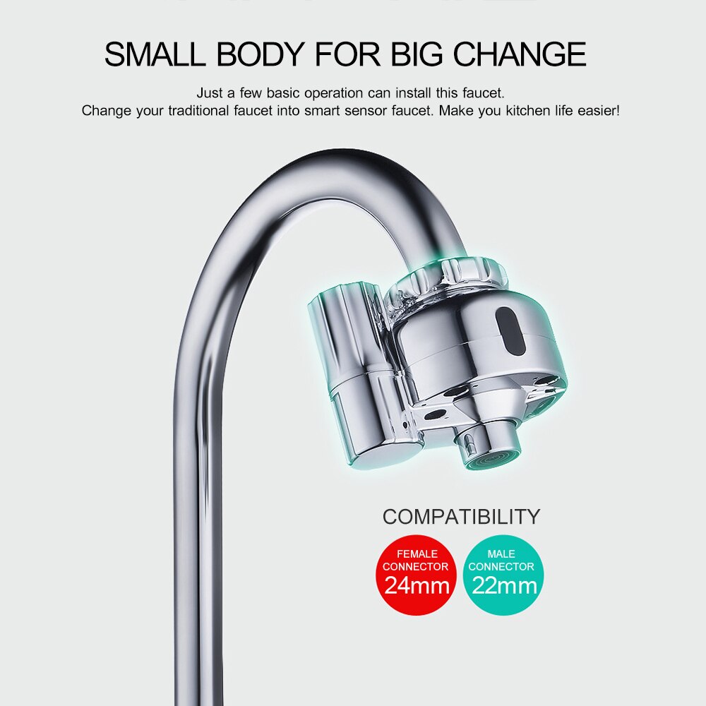 Smart Touchless Sink Faucet Automatic Sensor Fauce... – Grandado