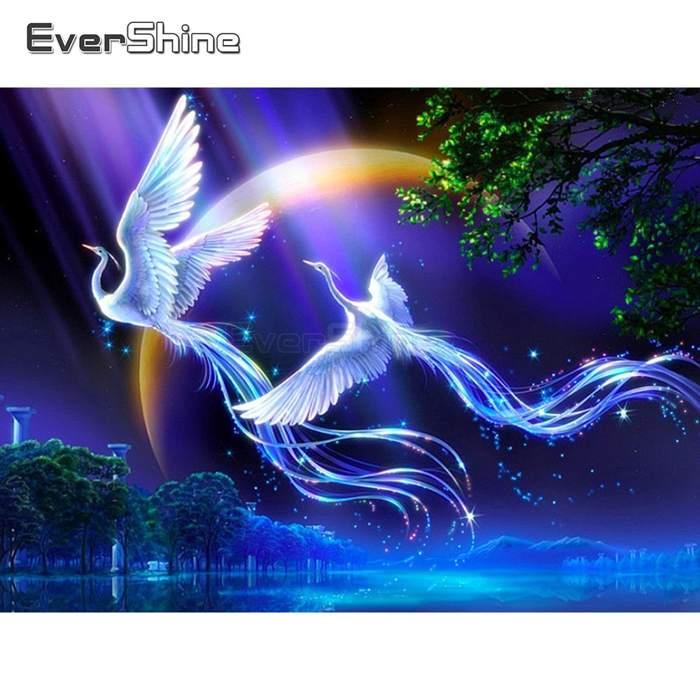 Evershine diamant broderi phoenix fugl maleri bill... – Grandado