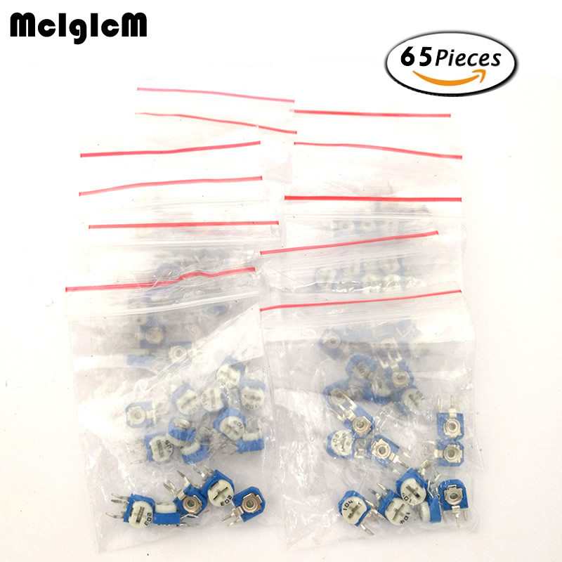 MCIGICM 65pcs RM063 vertical adjustable resistor k... – Grandado