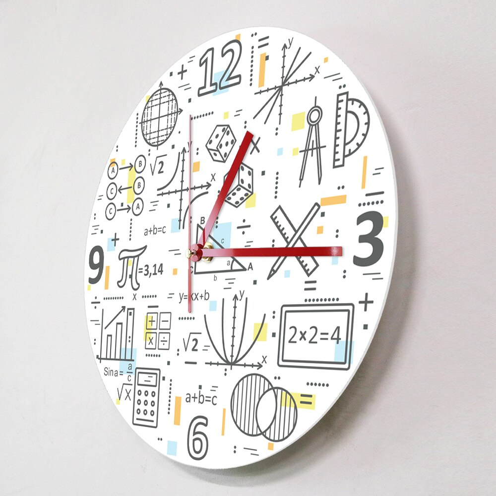 Modern Thin Line Concept of Mathematics Printed Ac... – Grandado