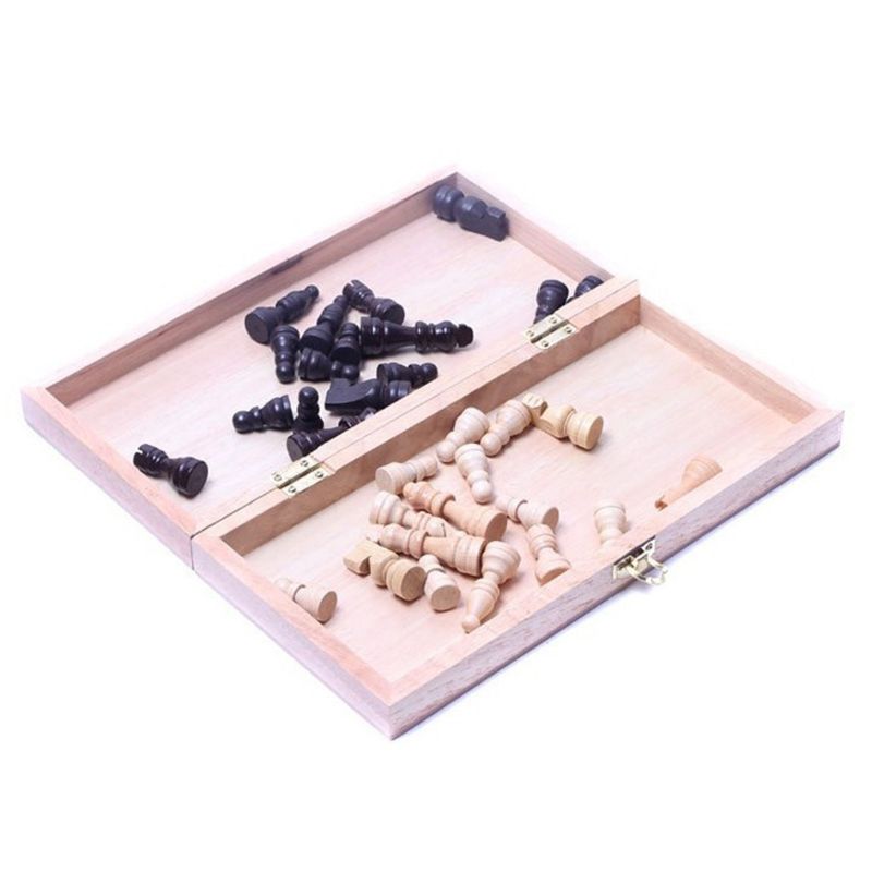 3 in 1 Wooden International Chess Set Board Travel... – Grandado