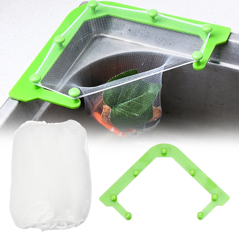 Kitchen Triangle Tri-Holder Filter Sink Strainer B... – Vicedeal