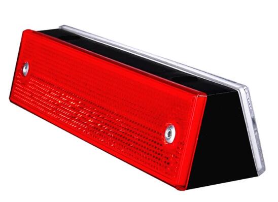 Highway white amber guardrail road reflective deli... – Grandado