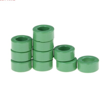 10 Pcs Inductor Coils Green Toroid Ferrite Cores 1... – Grandado