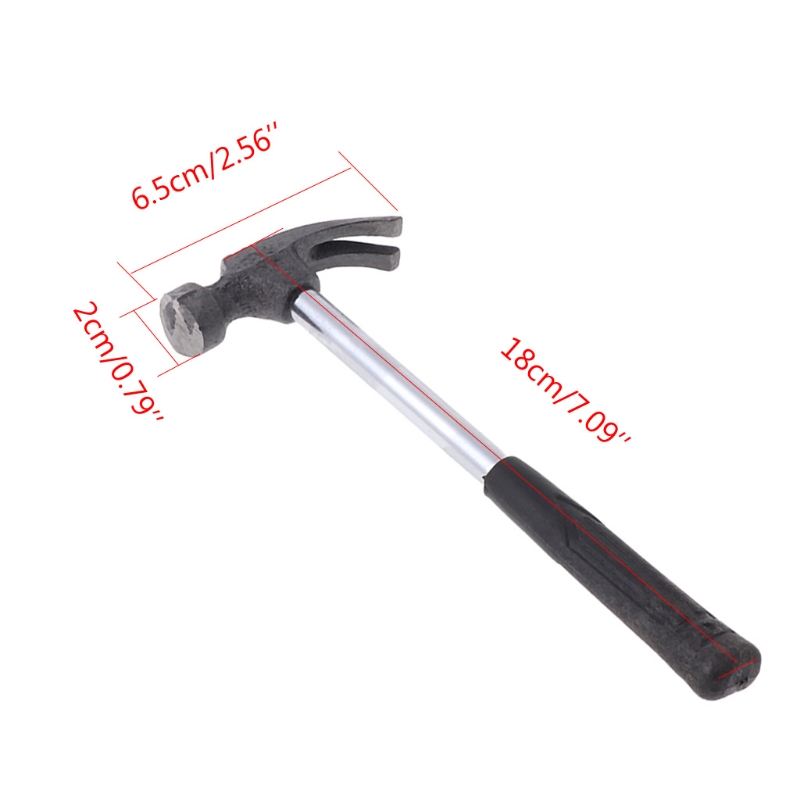 18cm Stainless Steel Hammer with Plastic Handle Ha... – Grandado