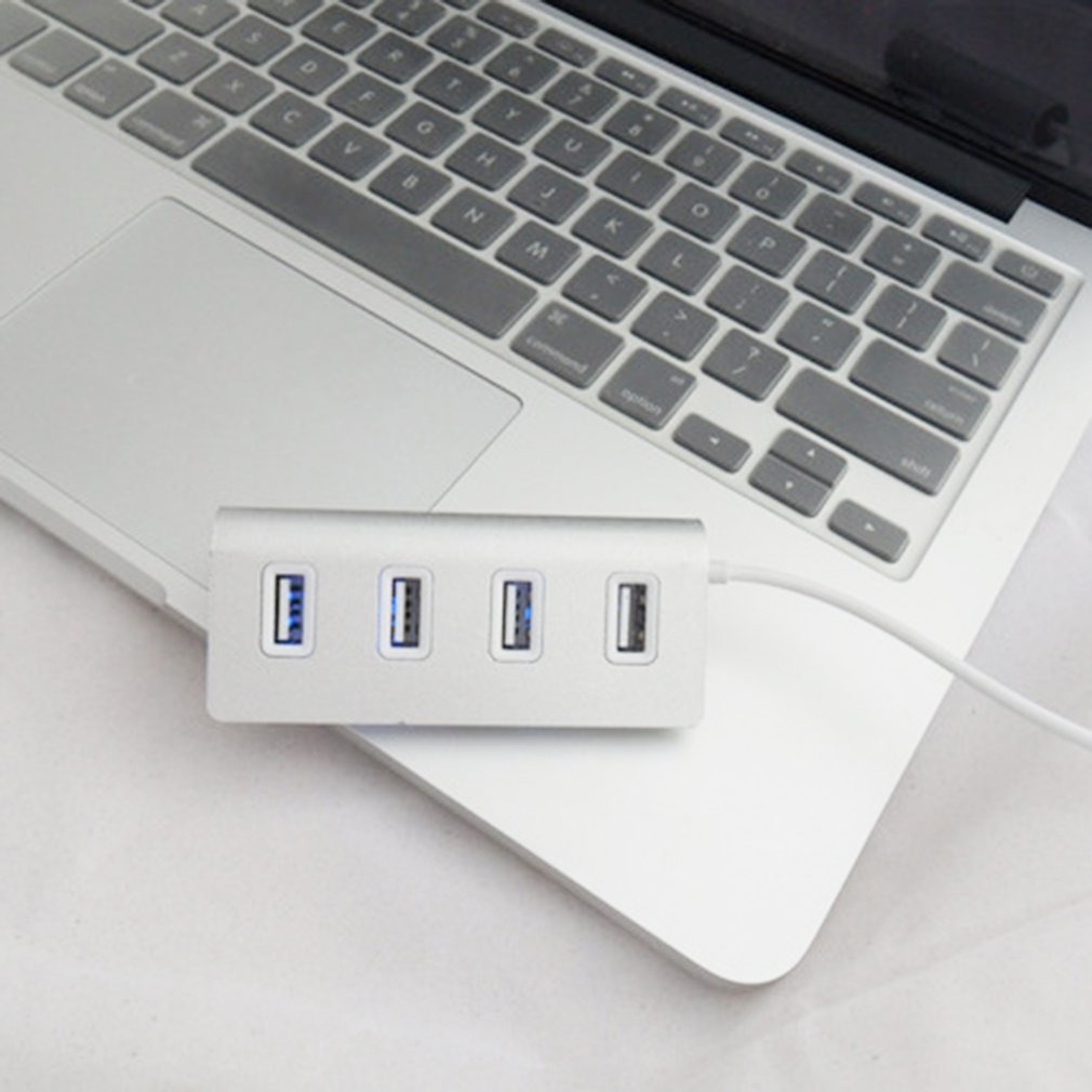 Type-c Transfer Aluminum Alloy 4 USB Ports USB 2.0... – Vicedeal