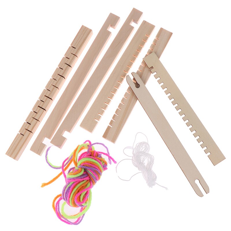 Knitting Loom Mini DIY Traditional Wooden Weaving ... – Grandado