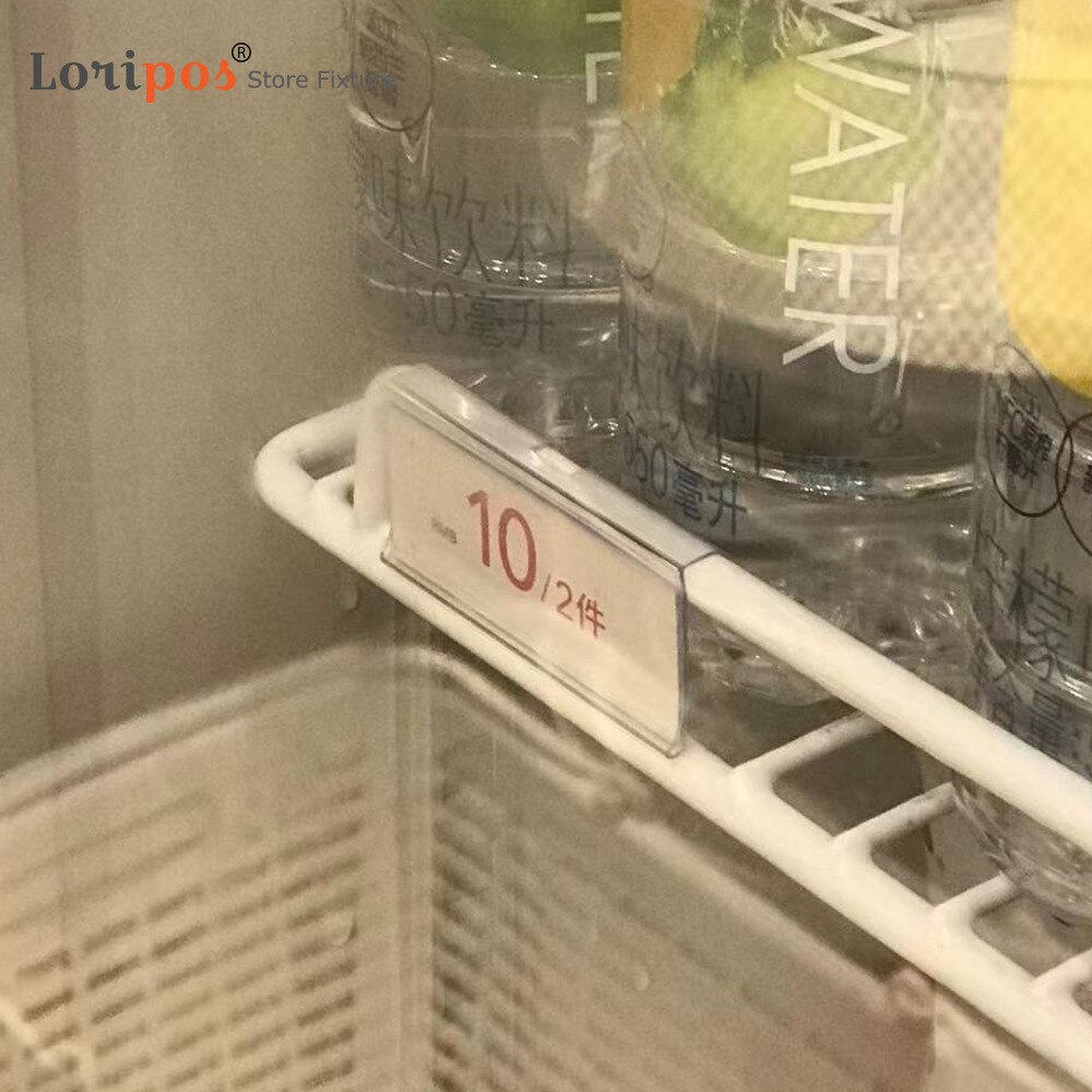 Scan Plate Sleeve Clear Pricetag Sign Holders Labe... – Grandado