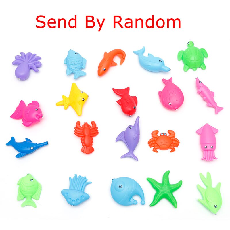 2+20 Magnetic Fishing Game Toy Rod Hook Catch Kids... – Grandado