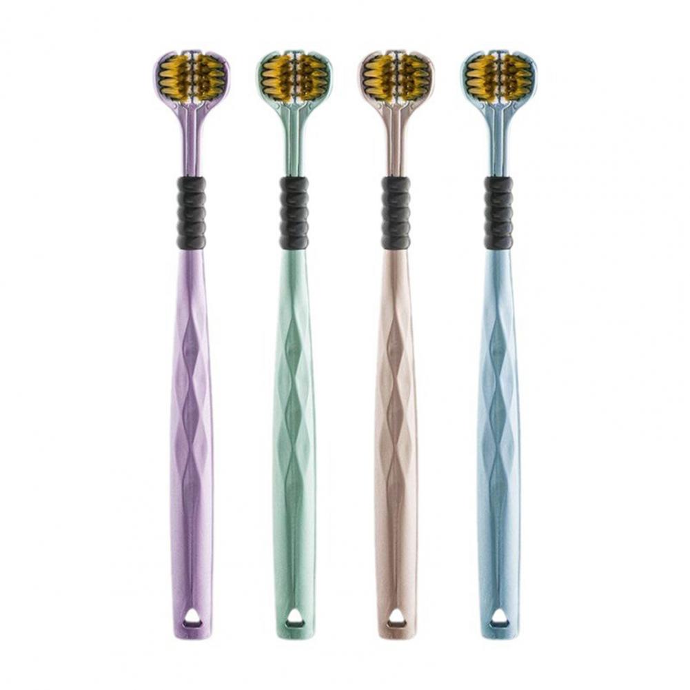 1Pc Three-Sided Toothbrush Complete Teeth Gum Care... – Vicedeal