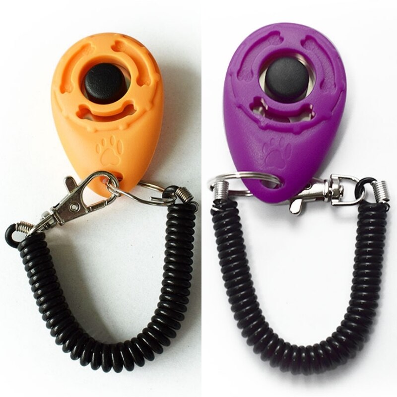 2Pcs Dog Clicker for Training Pet Doggy Trainer Wr... – Grandado