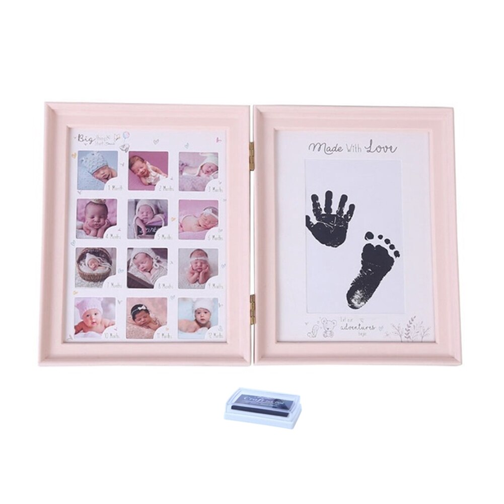 Infant Baby Handprint Footprint First Year Picture... – Grandado