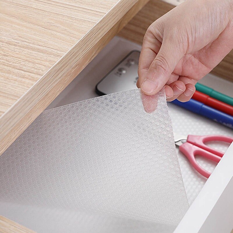 Clear Waterproof Shelf Drawer Liner Cabinet Non-Sl... – Grandado