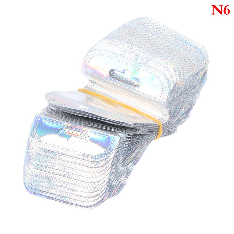 50 Stks/pak Kleine Plastic Zip Lock Bag Met Gat Cl... – Grandado