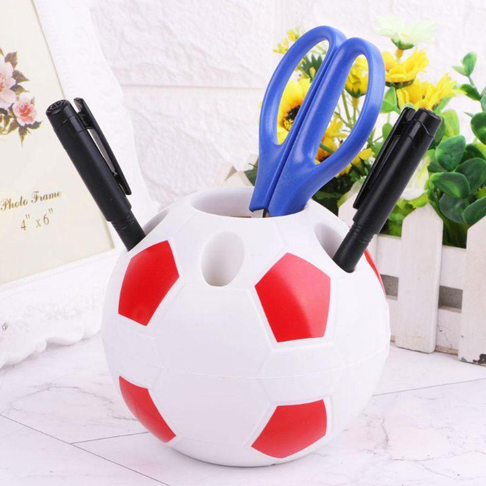Soccer Shape Tool Supplies Pen Pencil Holder Footb... – Vicedeal