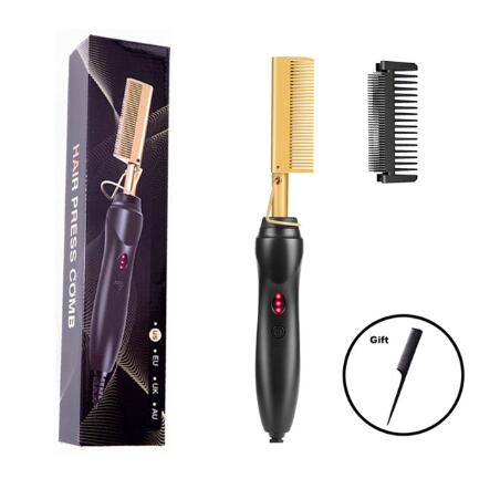 Electric Comb Ceramic Press Comb Electric Straight... – Vicedeal