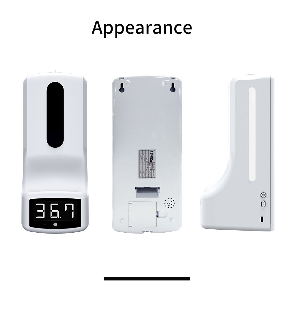 l2 in 1 No Contact Body Thermometer with Hand Sani... – Grandado