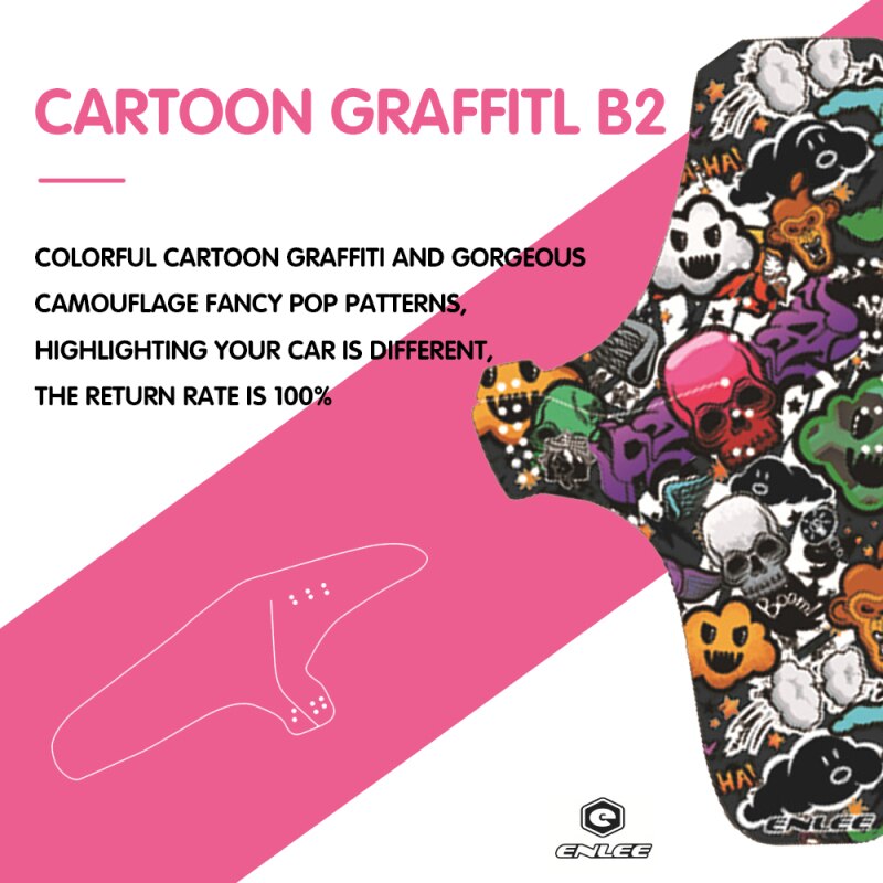 1Pcs Kleur Mountainbike Spatbord 30X25Cm Fiets Voo... – Grandado