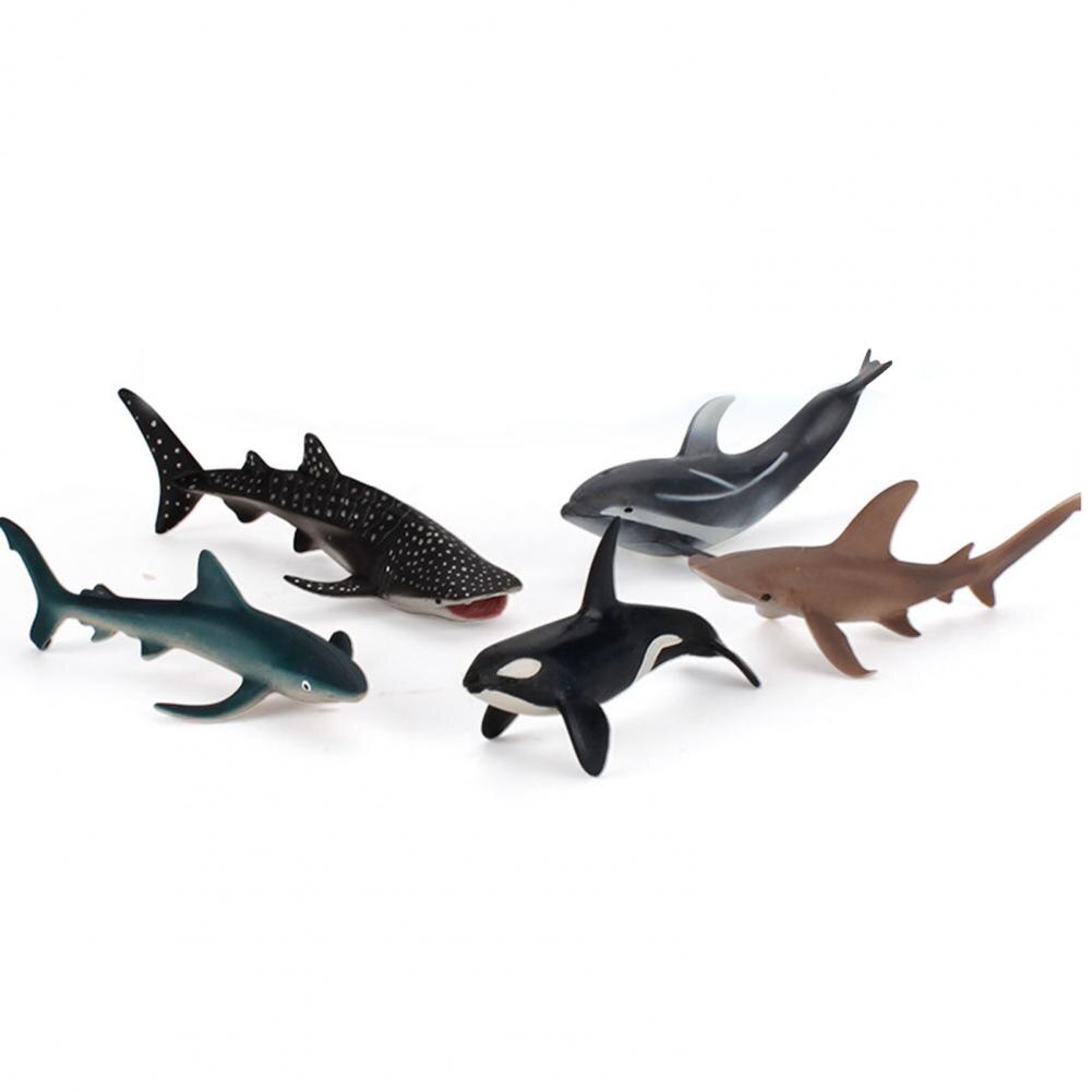 1 Set Animal Model Simulation Solid PVC Marine Ani... – Grandado