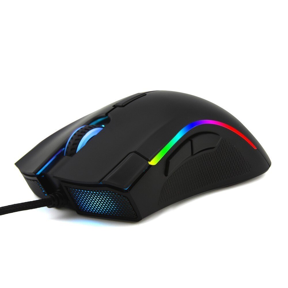 Delux M625 RGB Wired Gaming Mouse Ergonomic 7D 240... – Grandado