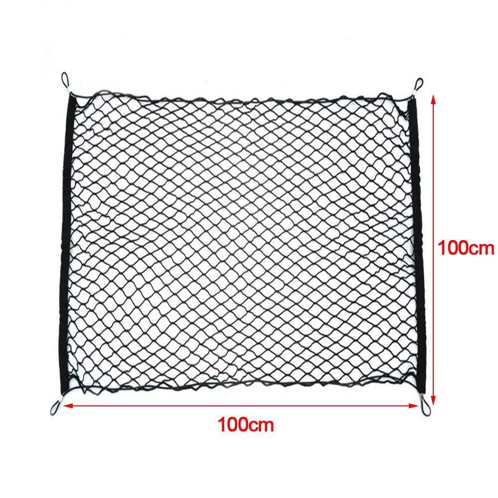 SUV Van Black Back Rear Trunk Nylon Elastic Mesh C... – Grandado