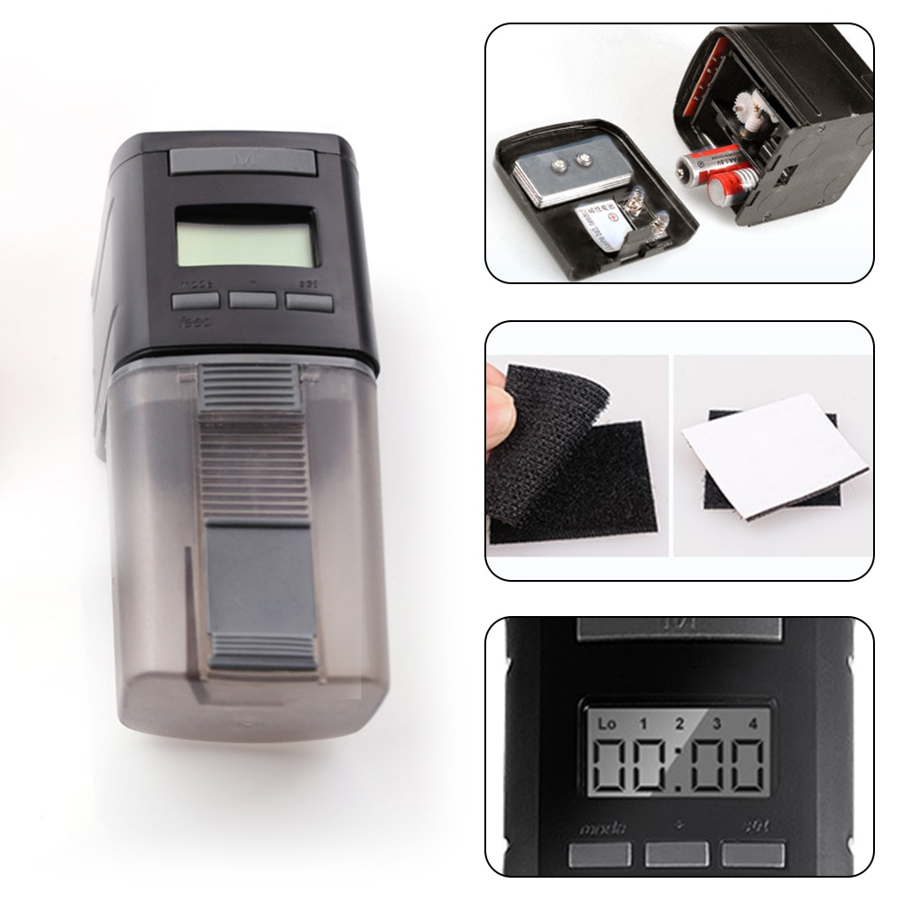 Mini Automatic Fish Feeder Aquarium Fish Food Auto... – Grandado