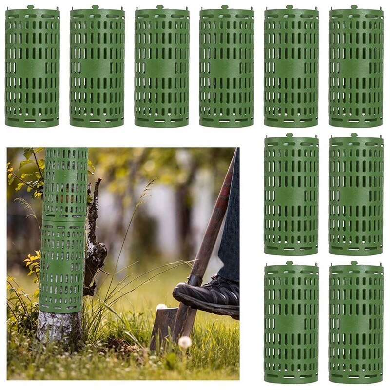 10 Pack Plastic Plant Tree Trunk Protectors Easy F... – Vicedeal