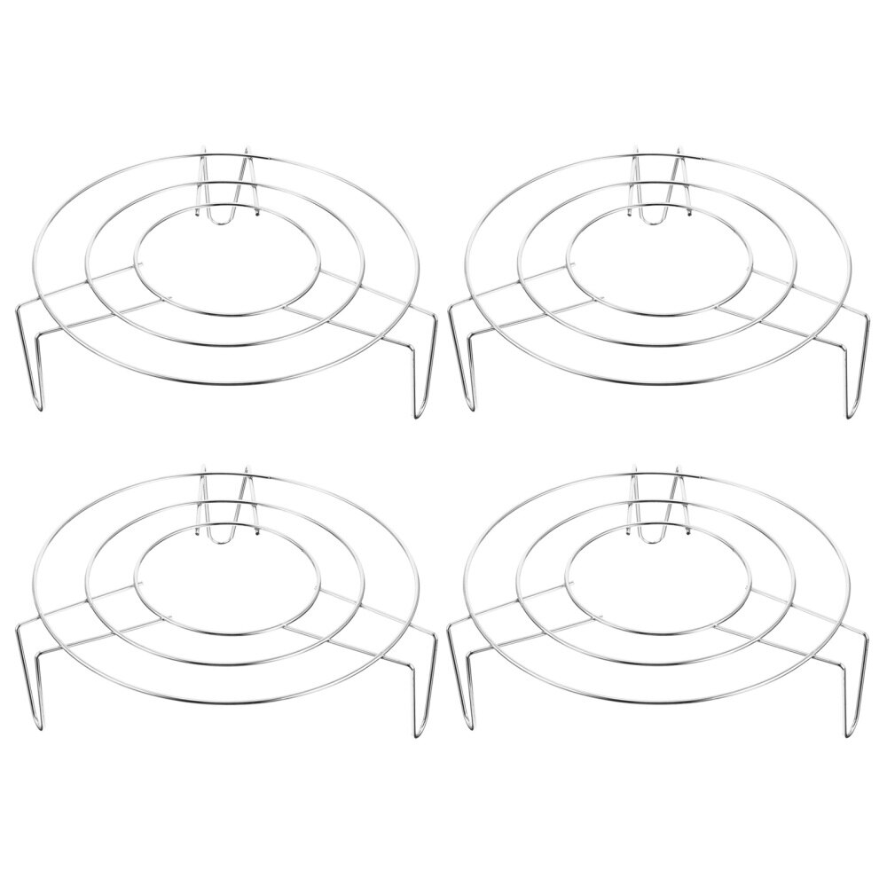 4 Stuks Keuken Dampende Rekken Rvs Warmte-isolatie... – Grandado