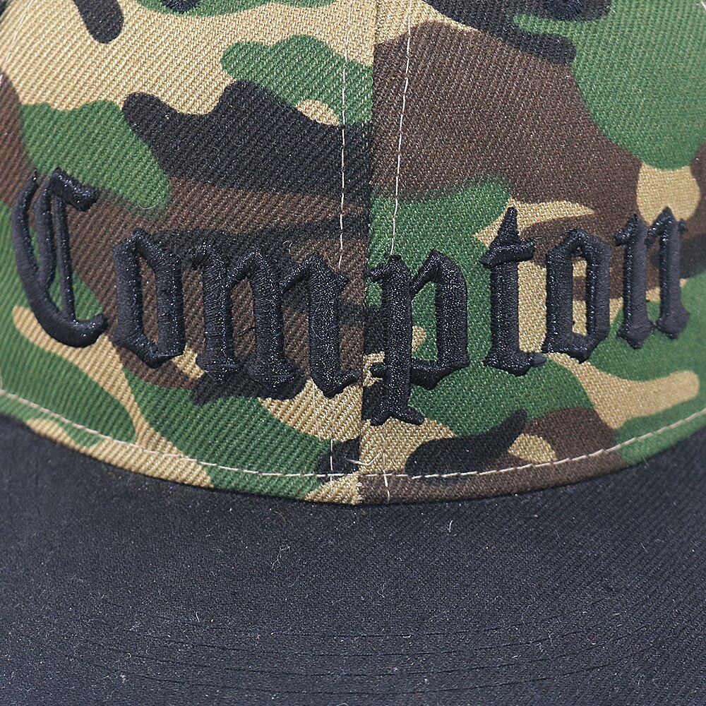 COMPTON embroidery Baseball Cap Hip Hop Snapback hats flat Camouflage ...
